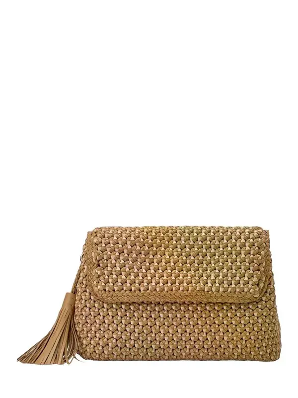 LOTTUSSE Noodbag Leather Crossbody Bag - Brown