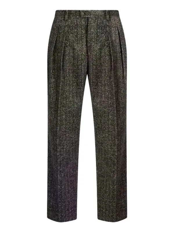 Dolce & Gabbana Striped Trousers - Grey