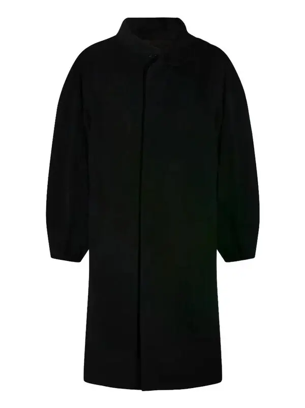 VIVIENNE WESTWOOD Rounded-collar Balloon-sleeve Coat - Grey