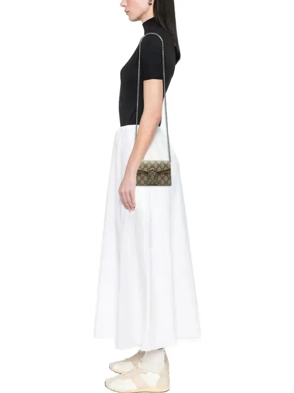 Gucci 2016-2026 Mini Gg Supreme Dionysus Crossbody Bag - Neutrals