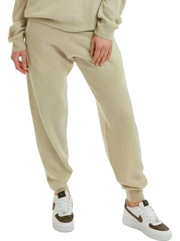 Frenckenberger Hotovelli Cashmere Track Pants - Neutrals