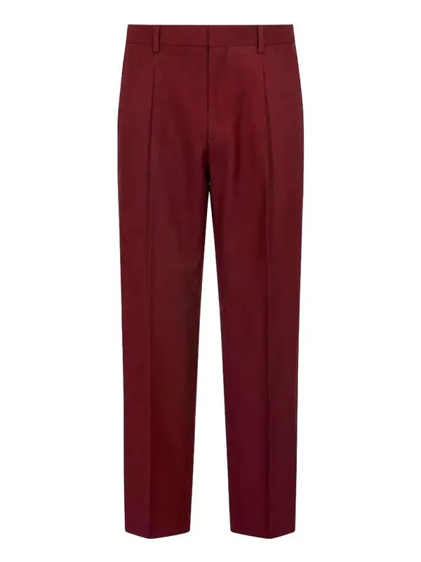 COSTUMEIN Vincent Timisoara Pleated Tailored Trousers - Red