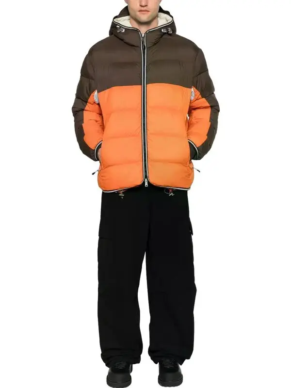 NAPAPIJRI Logo-patch Puffer Jacket - Brown