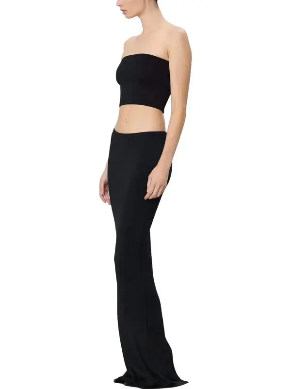 Eterne Soft-jersey Maxi Skirt - Black