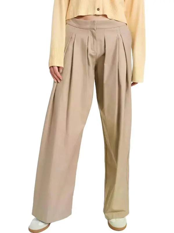 Le Kasha Rum Pleated Trousers - Neutrals