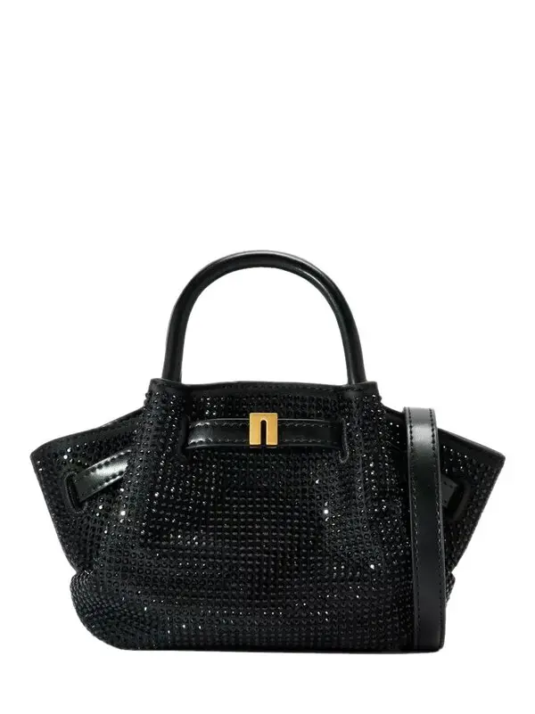 Jw Pei Hana Crystal-embellished Top Tote Bag - Black