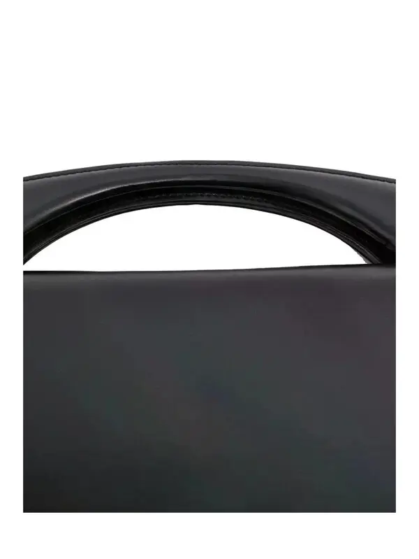 Loewe 2000-2010 Leather Anagram Handbag - Black