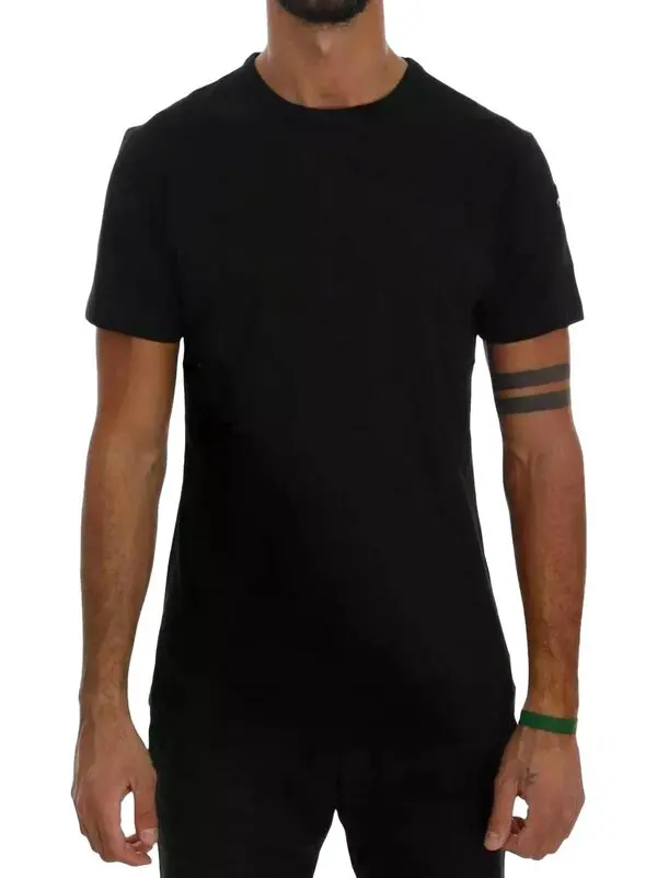 DANIELE ALESSANDRINI Crew-neck T-shirt - Black