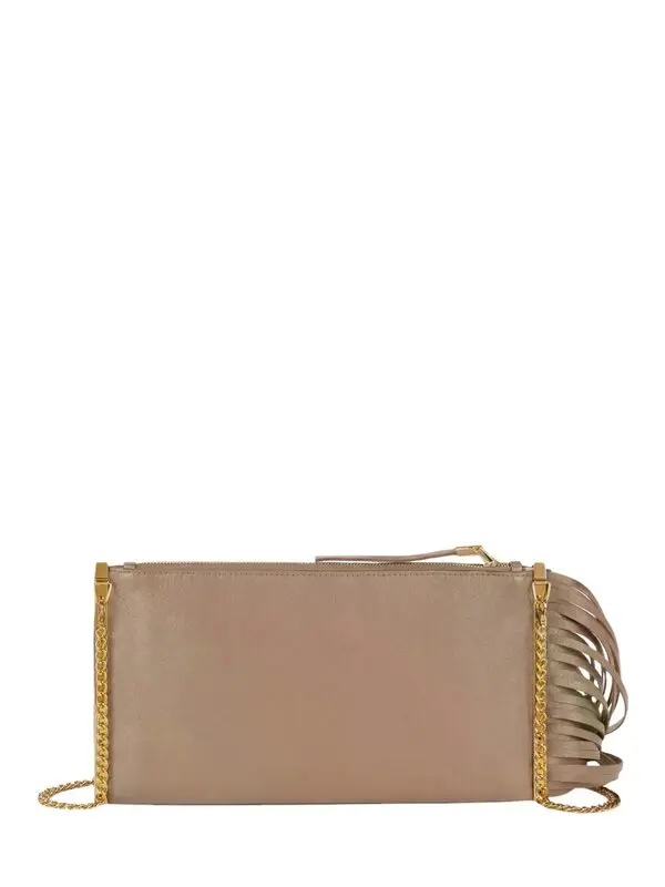 Elisabetta Franchi Nappa-leather Bag - Neutrals