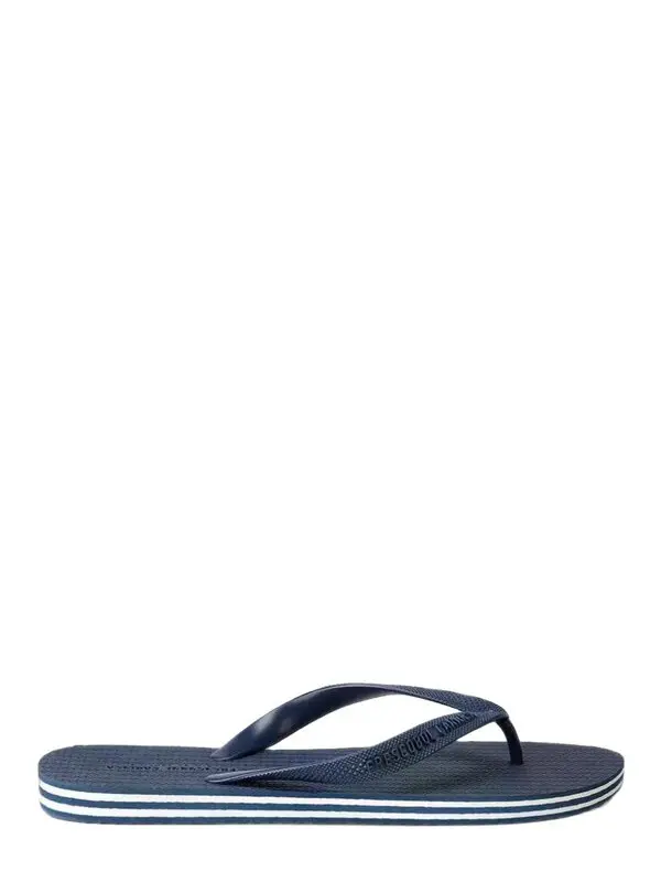Frescobol Carioca Fabio Logo-strap Slides - Blue