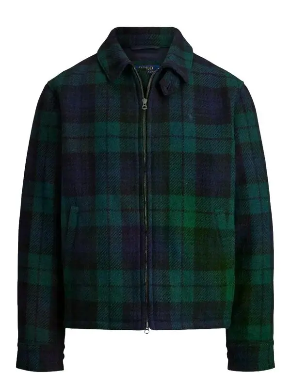Polo Ralph Lauren The Langdon Plaid Tweed Jacket - Green