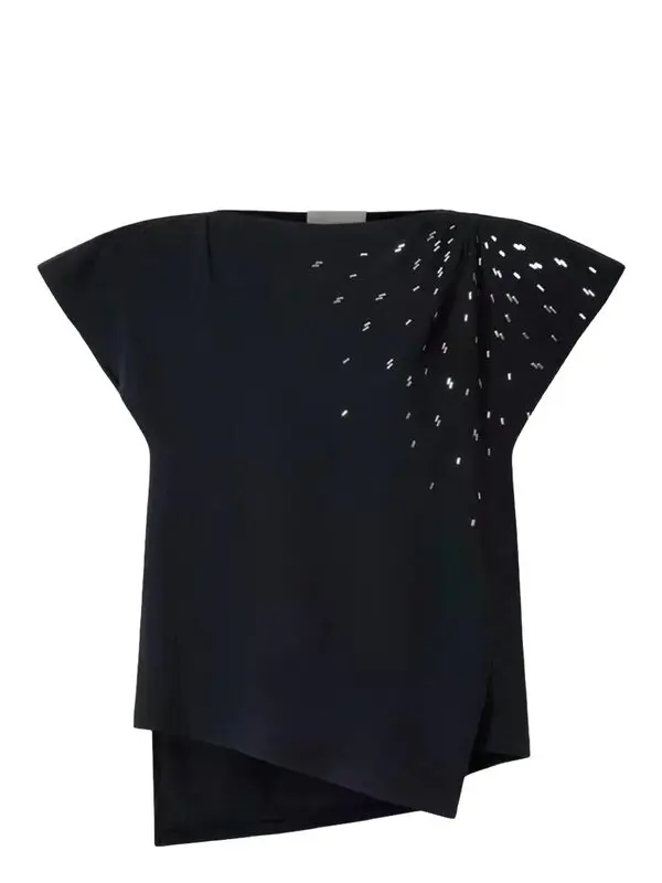 Isabel Marant Étoile Sebani Hotfix-embellished Top - Black