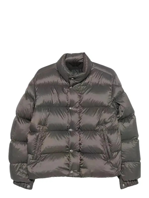 Moncler Logo-patch Padded Jacket - Grey