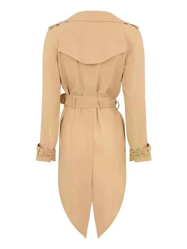 Moschino Double-breasted Heart-button Coat - Neutrals
