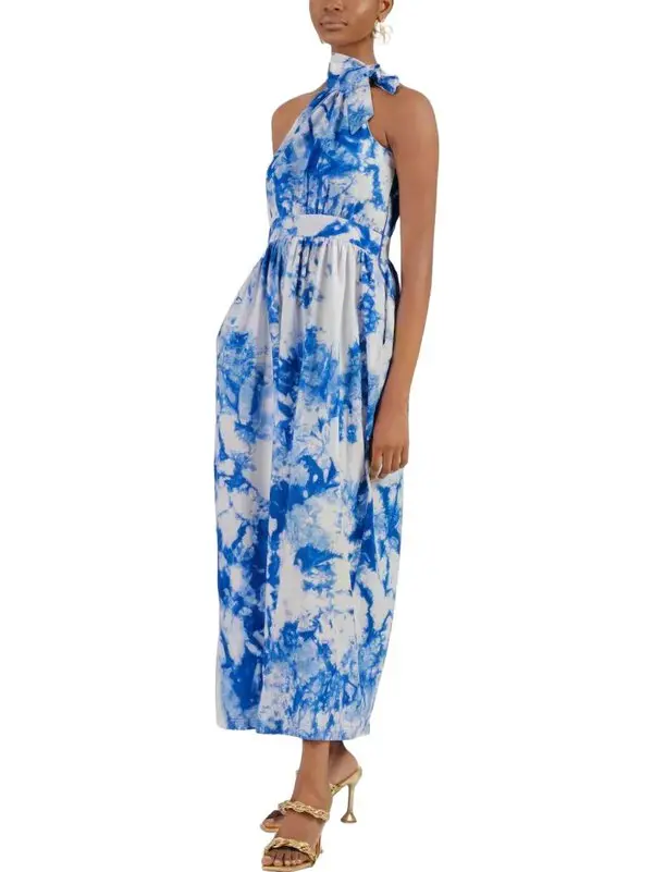 BUSAYO NYC Folarin Maxi Dress - Blue