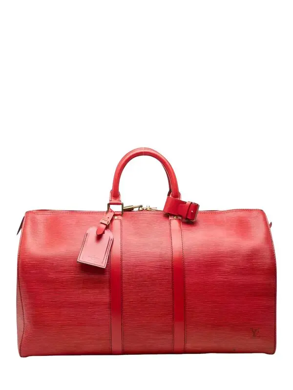 LOUIS VUITTON 1992 Epi Keepall 45 Travel Bag - Red
