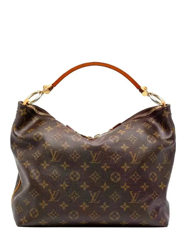 LOUIS VUITTON 2012 Monogram Sully Pm Shoulder Bag - Brown