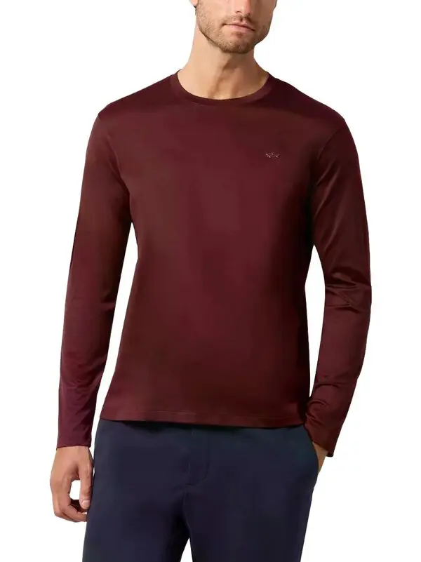 Paul & Shark Aqua Touch Long-sleeve T-shirt - Red