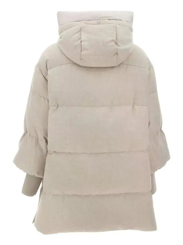 DUNO Yume Double-sleeve Padded Coat - Neutrals
