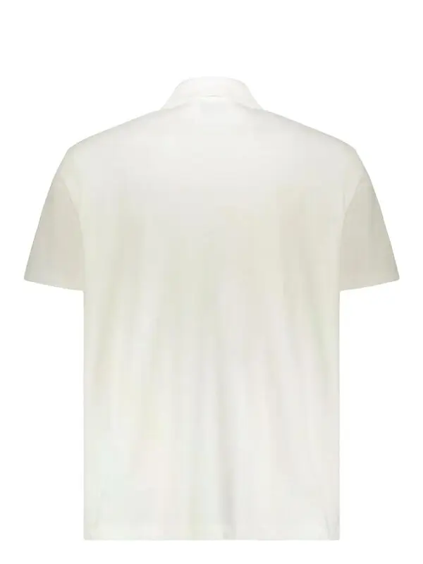Paul & Shark Logo-embroidered Short-sleeve Polo Shirt - Neutrals