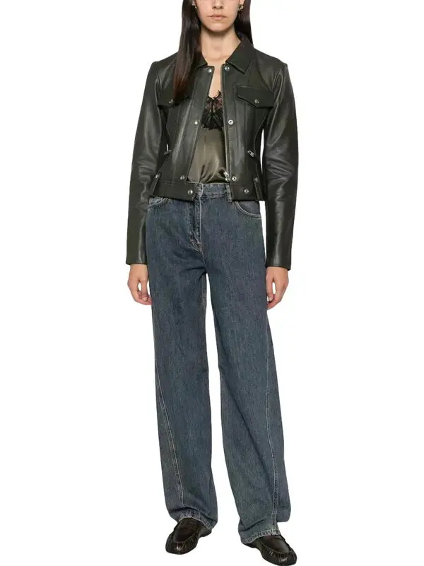 IRO PARIS Twist Wide-leg Jeans - Blue