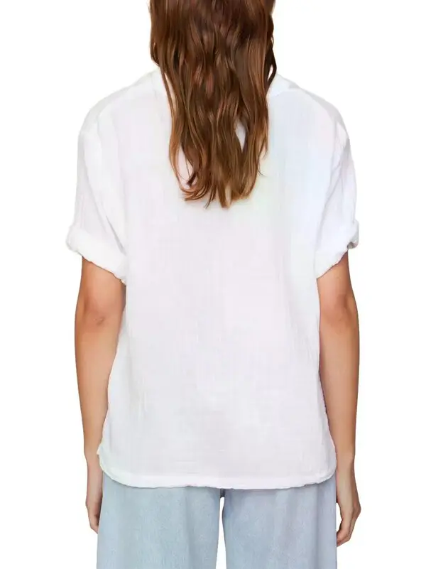 Xirena Avery V-neck Blouse - White