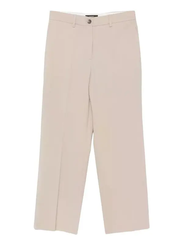 Seventy Pressed-crease Tailored Trousers - Neutrals