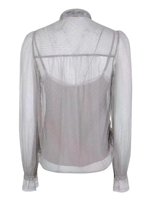 TWINSET Long-sleeve Pussy-bow Blouse - Neutrals