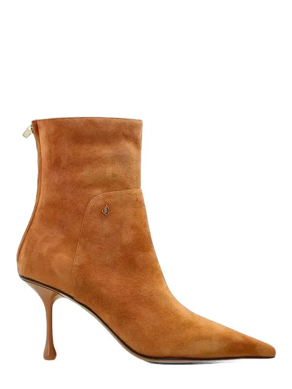 JIMMY CHOO Cycas Suede Ankle Boots - Brown