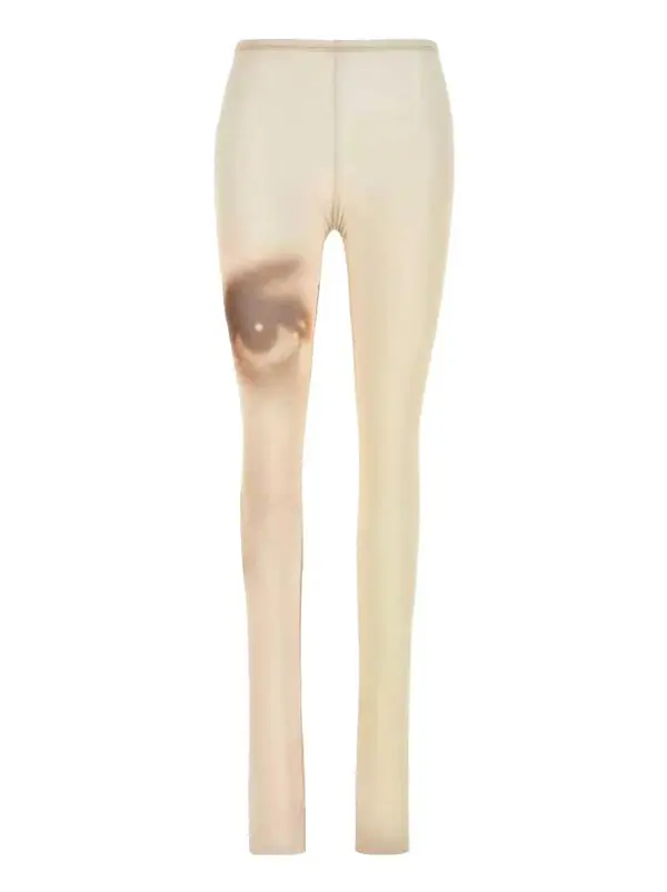 JEAN PAUL GAULTIER The Face Trousers - Neutrals