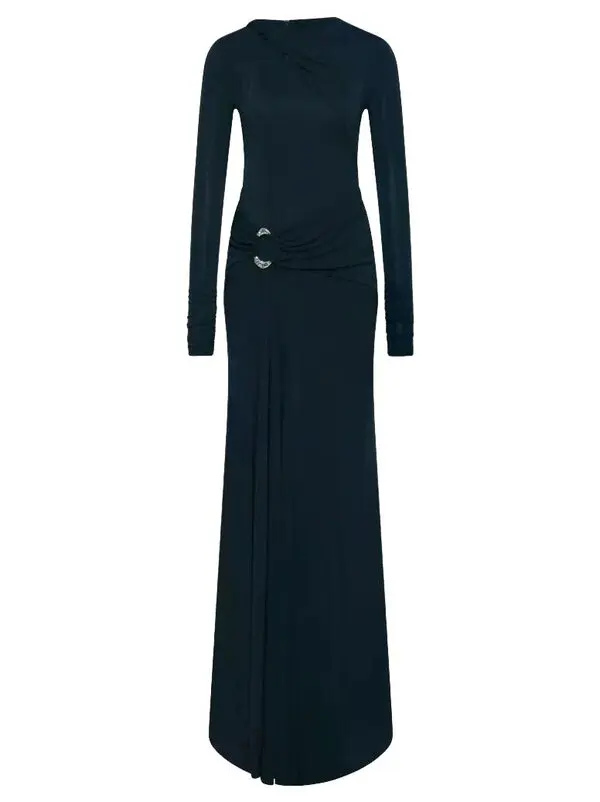 Rebecca Vallance Kiana Long-sleeve Maxi Dress - Blue