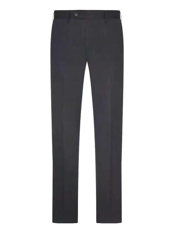 PT TORINO Pressed-crease Tailored Trousers - Grey