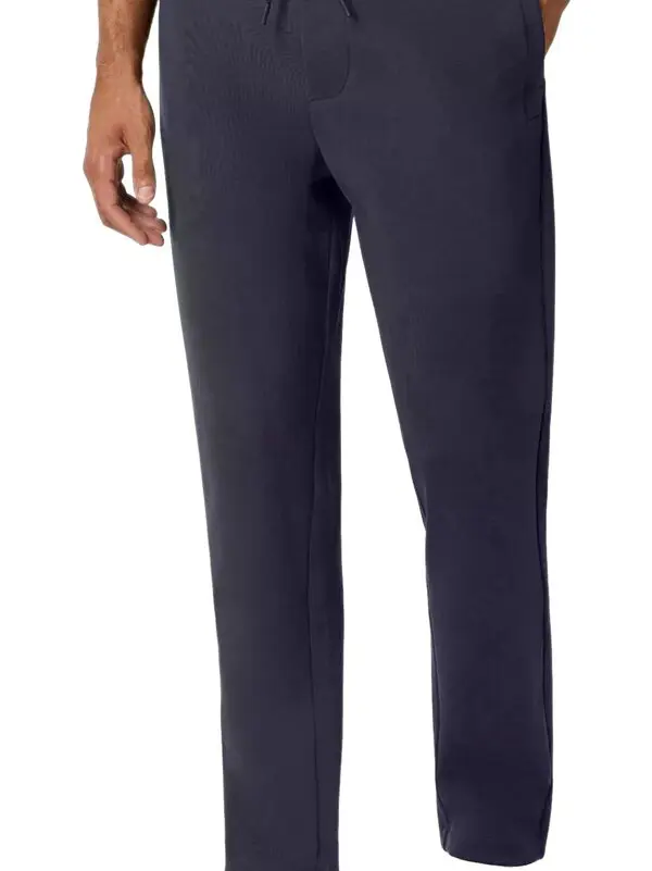 Paul & Shark Drawstring Fleece Track Pants - Blue