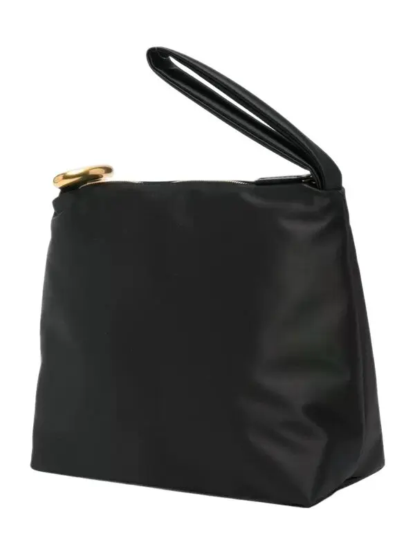 BY MALENE BIRGER Isadora Ring-detail Clutch Bag - Black