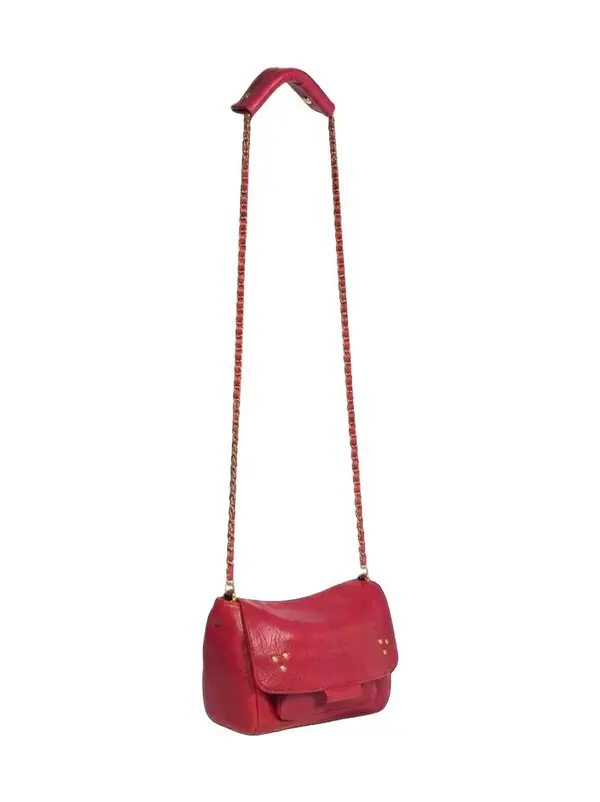 Jérôme Dreyfuss Lulu S Leather Shoulder Bag - Red