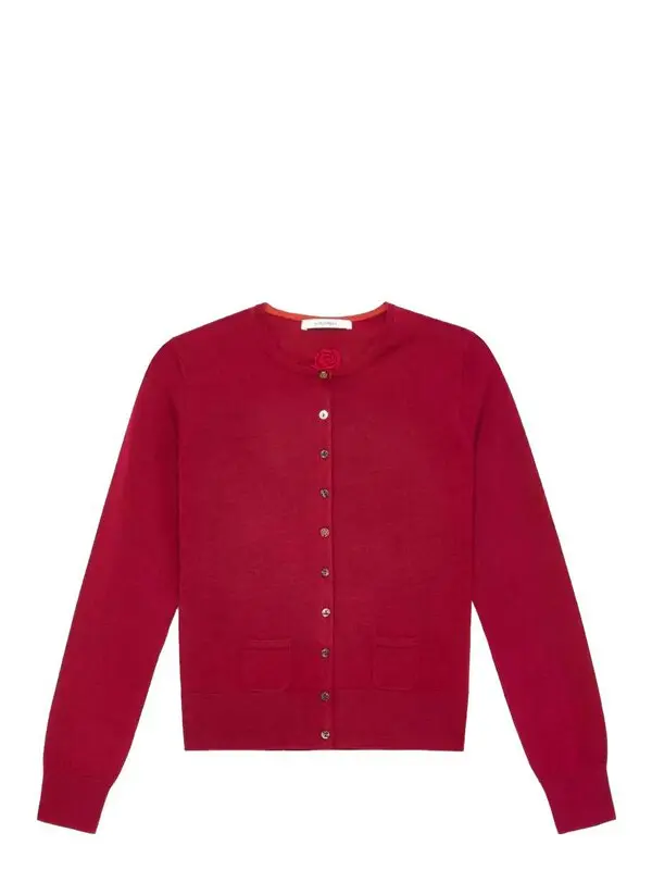 Malìparmi Colours Of The World Crew-neck Cardigan - Red