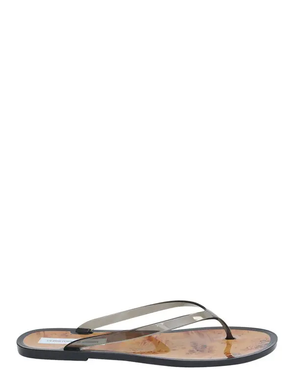 Christopher Esber Jo Pvc Flip Flop Sandals - Multi