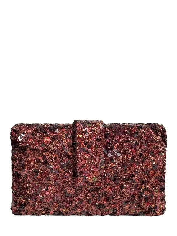 SIMITRI Molten Kitsch Clutch - Red