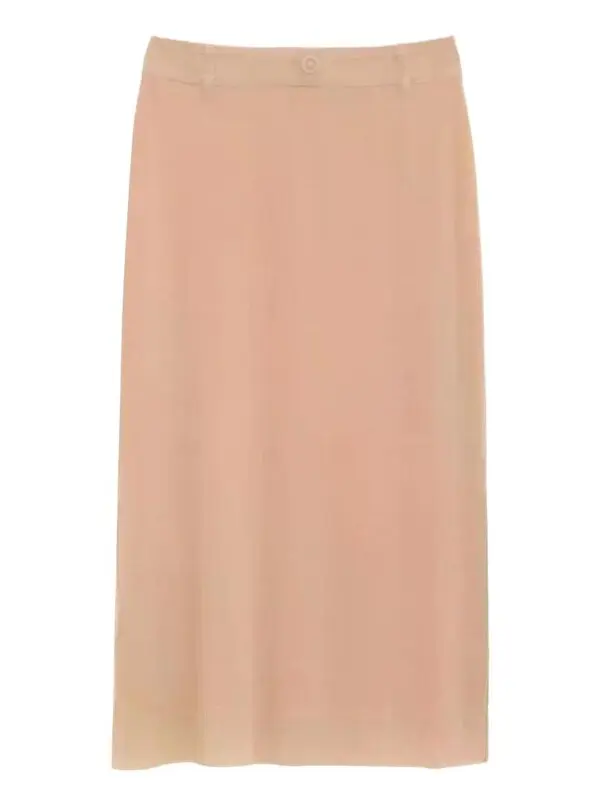 MAISON MARGIELA Four-stitch Midi Skirt - Neutrals