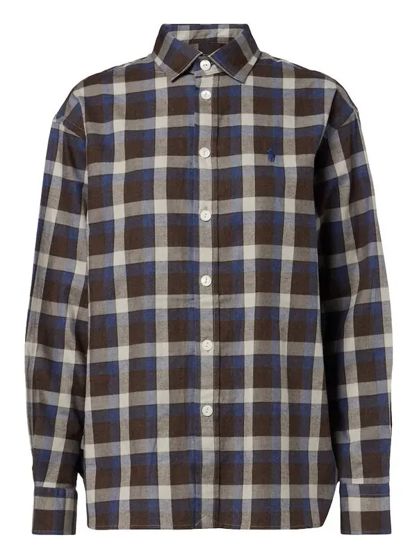 Polo Ralph Lauren Checked Cotton Flannel Shirt - Multicoloured