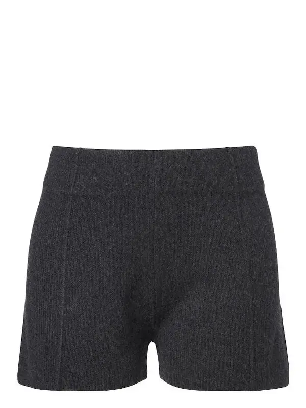 Jardin Des Orangers Wool And Cashmere Shorts - Grey