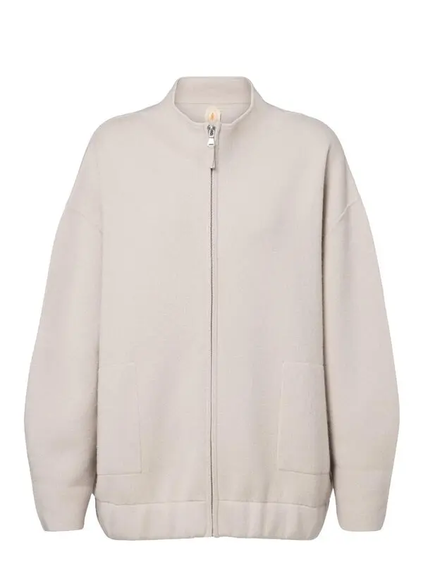 Jardin Des Orangers Wool And Cashmere Jacket - Beige