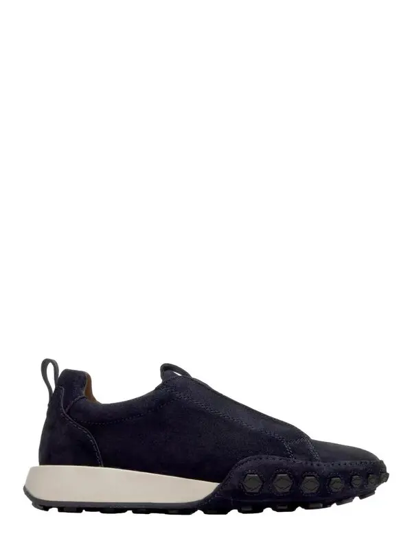 LOTTUSSE Buckster Leather Sneakers - Blue