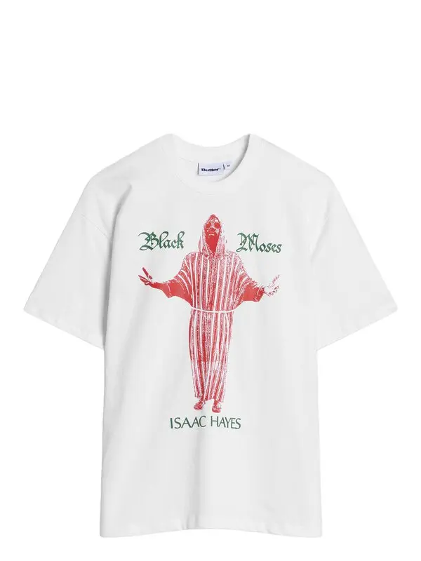 BUTTER GOODS Black Moses T-shirt - White