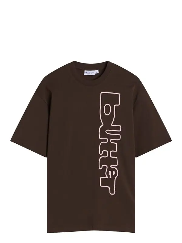 BUTTER GOODS Warped T-shirt - Chestnut