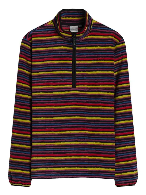Gramicci Thermal Fleece Pullover - Multi-stripe