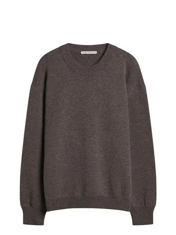 Studio Nicholson Moraycashmere Double Sweatshirt - Mouse