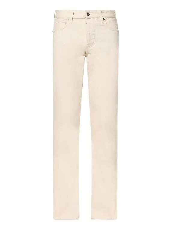 Emporio Armani J107 Slim-fit Cotton Denim Jeans - Fog