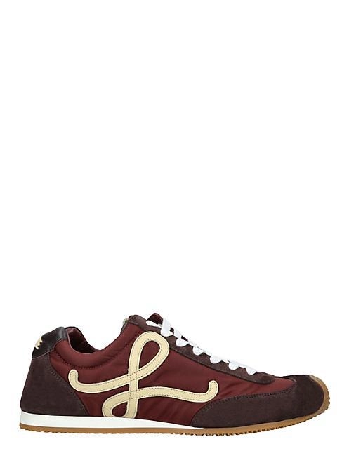 Loewe Ballet Runner 2.0 Suede Trainers - Red Comb