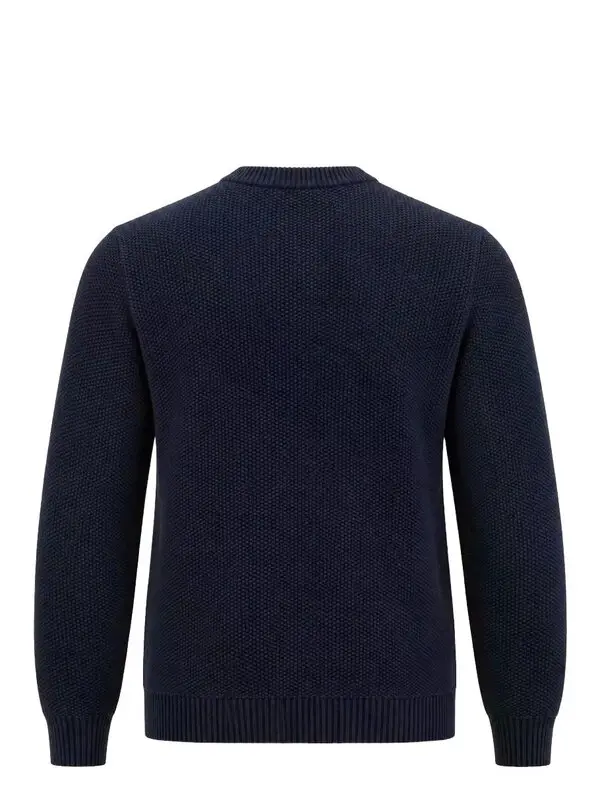 Calvin Klein Textured-knit Sweater - Blue